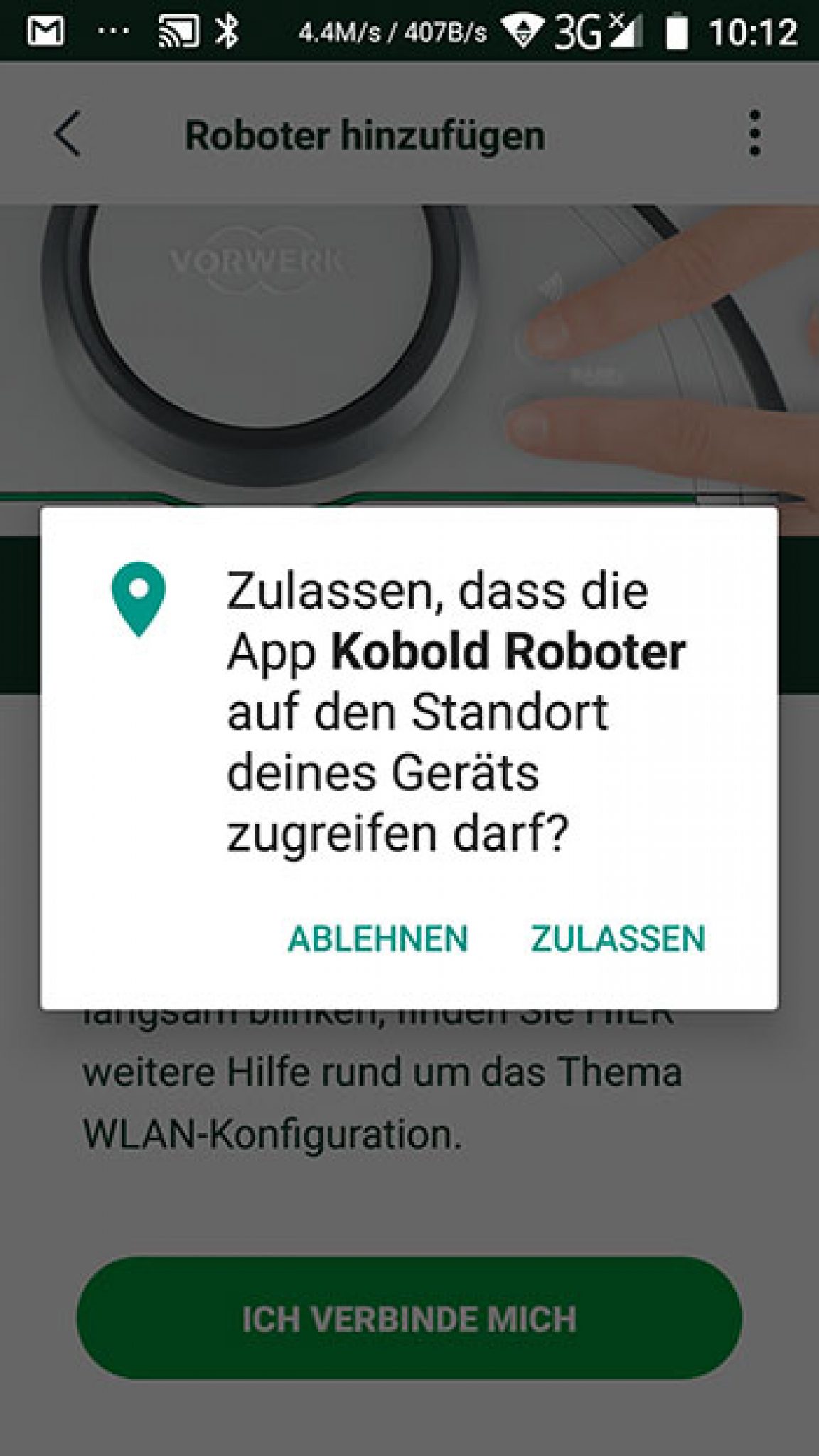 Vorwerk-Kobold-VR300-App-Inbetriebnahme9 - Akku- und Roboter-Staubsauger